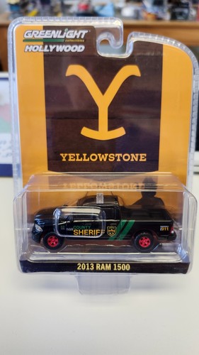 Greenlight Hollywood Yellowstone '13 Dodge Ram 1500 County Sheriff #42 ...