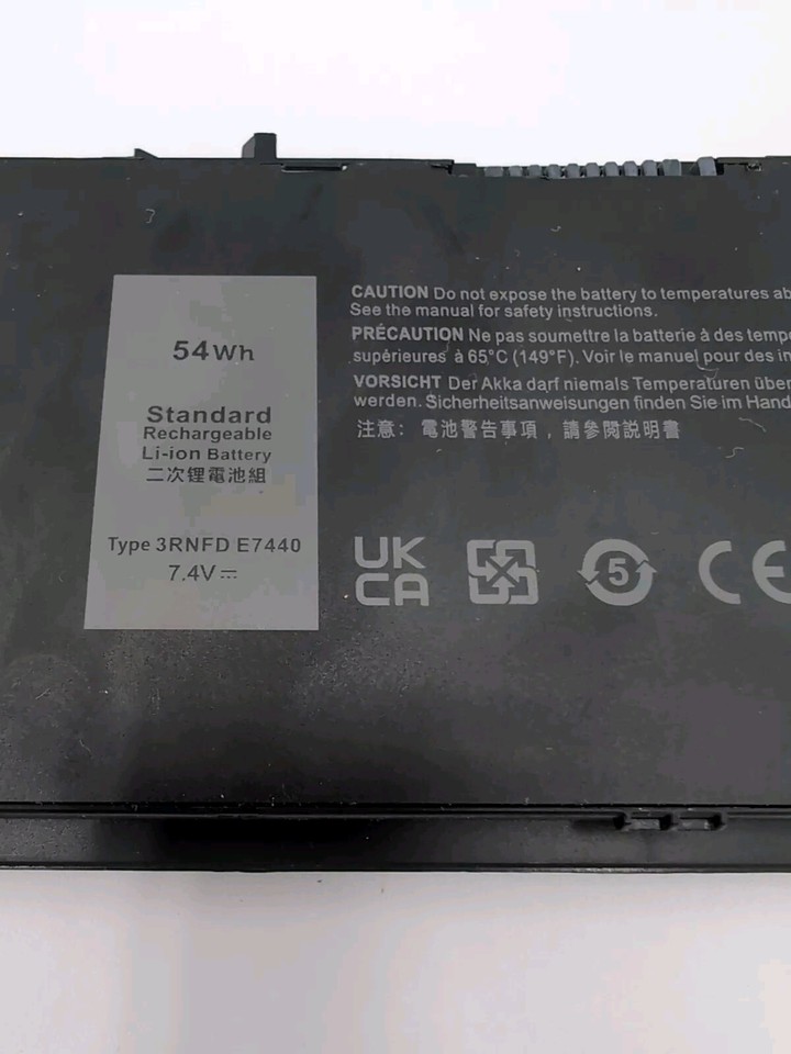 54WH 3RNFD Battery For Dell Latitude E7440 E7450 E7420 34GKR PFXCR ...