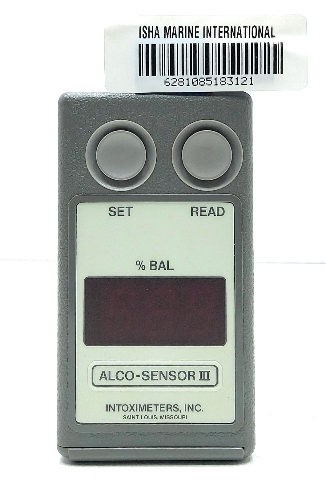 Intoximeters Inc Alco-Sensor III Breathalyzer 3121 6281085183121| eBay