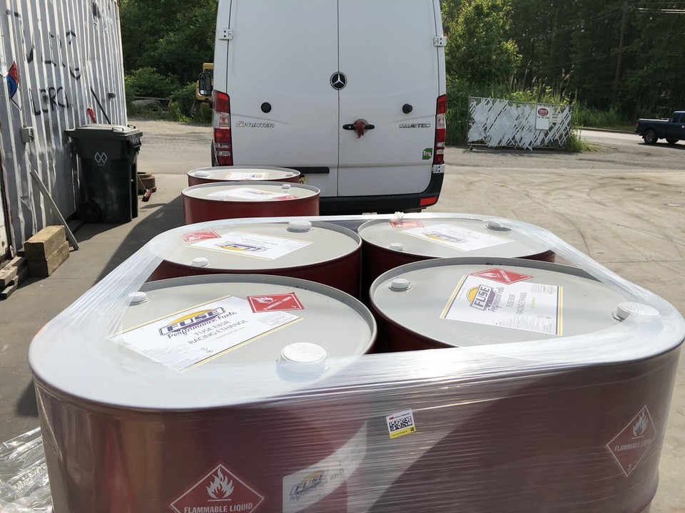 Race Fuel E98 and E85 RACE ETHANOL (4) 55 GAL DRUMS | Fuse Fuel Brand ...