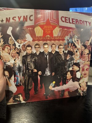 N SYNC Celebrity LP on CLEAR VINYL New SEALED Colored GATEFOLD /2500 ...