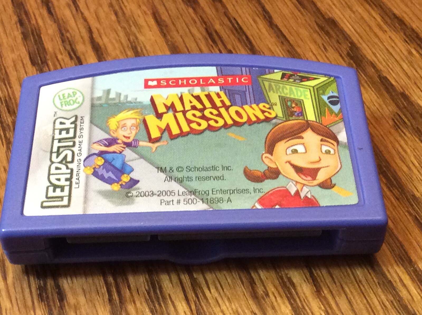 Leapster SCHOLASTIC MATH MISSIONS Game Cartridge Leap Frog | eBay
