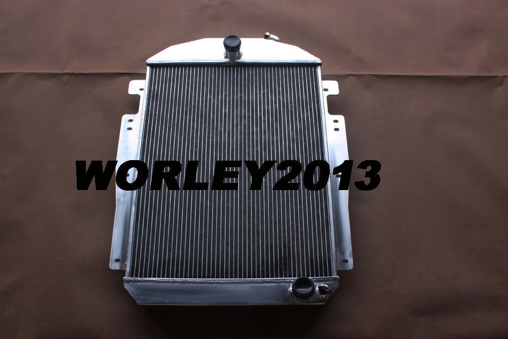 Aluminum radiator for 1937 1938 Chevy GMC pickup truck W/Small Block V8 ...