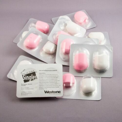 Hearing Aid Ear Canal Impression Material Westone Silicone Singles Ear ...