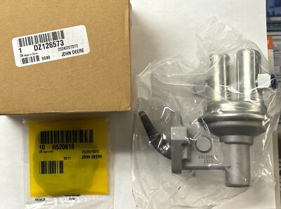 John Deere OEM Fuel Transer Pump & Gasket DZ126573 & R520618 | eBay