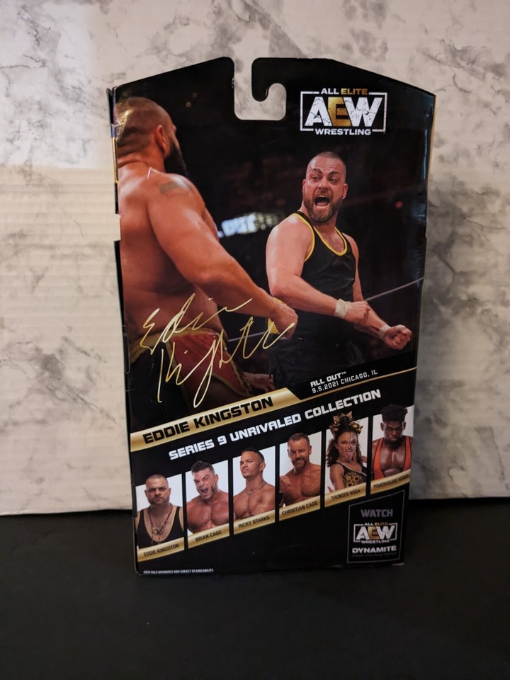 AEW Eddie Kingston Wrestling figure Toy Unrivaled All Elite Mad Kong ...