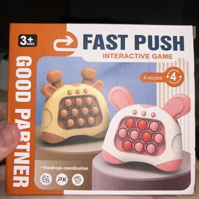 Fast Push Game INTERACTIVE GAME Giraffe BRAND NEW Takes AAA Battiers ...