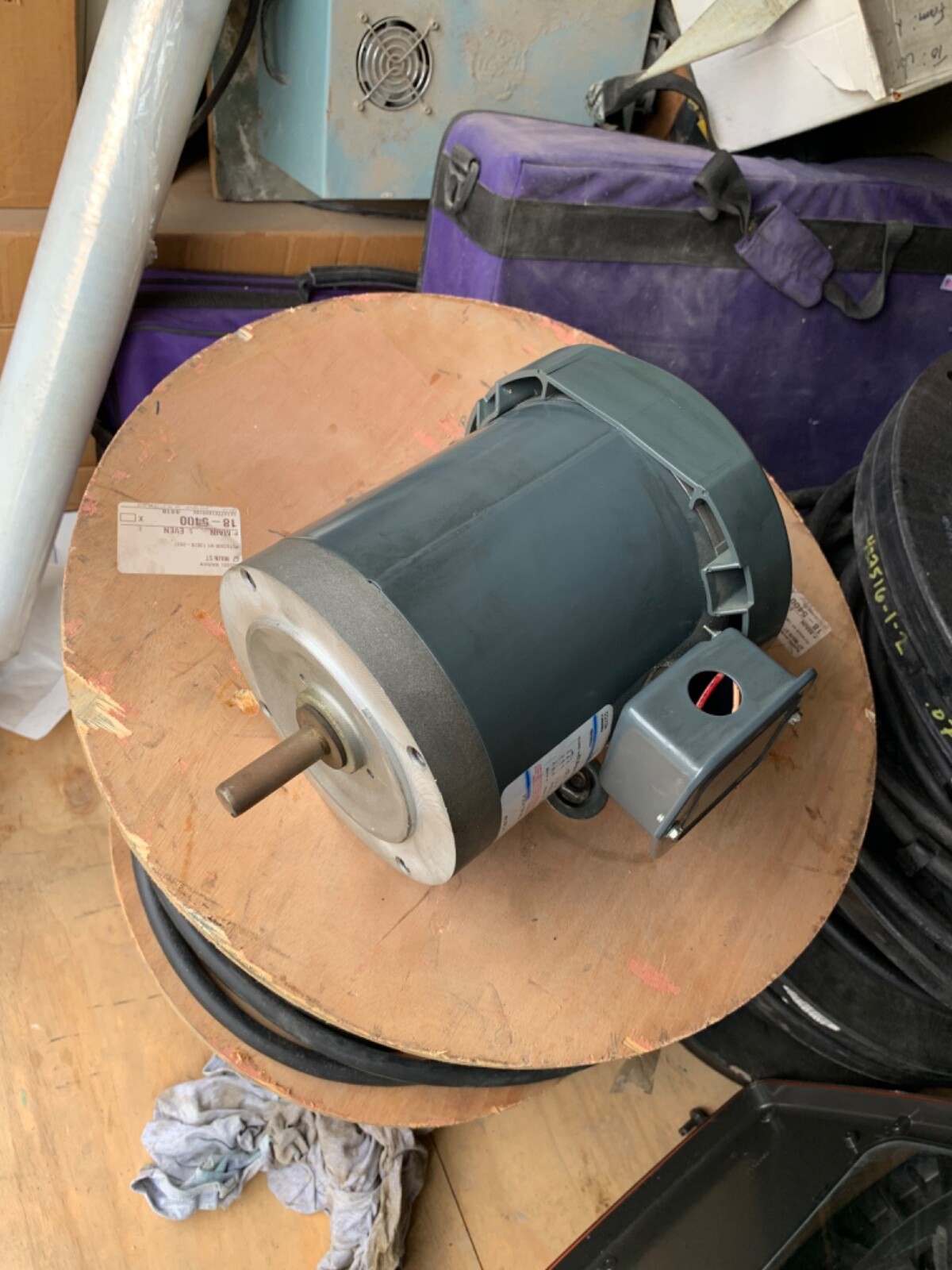 GE Electric Motor 1/3 HP 3450 RPM 5K33FN41A Cat No K228 for sale online ...