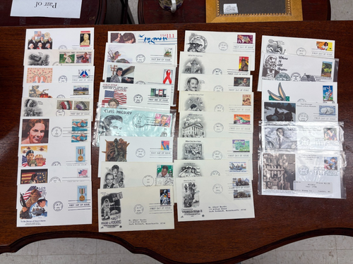 Lot of 31 First Day Issue Stamps, 1990's, w/Cachets | eBay