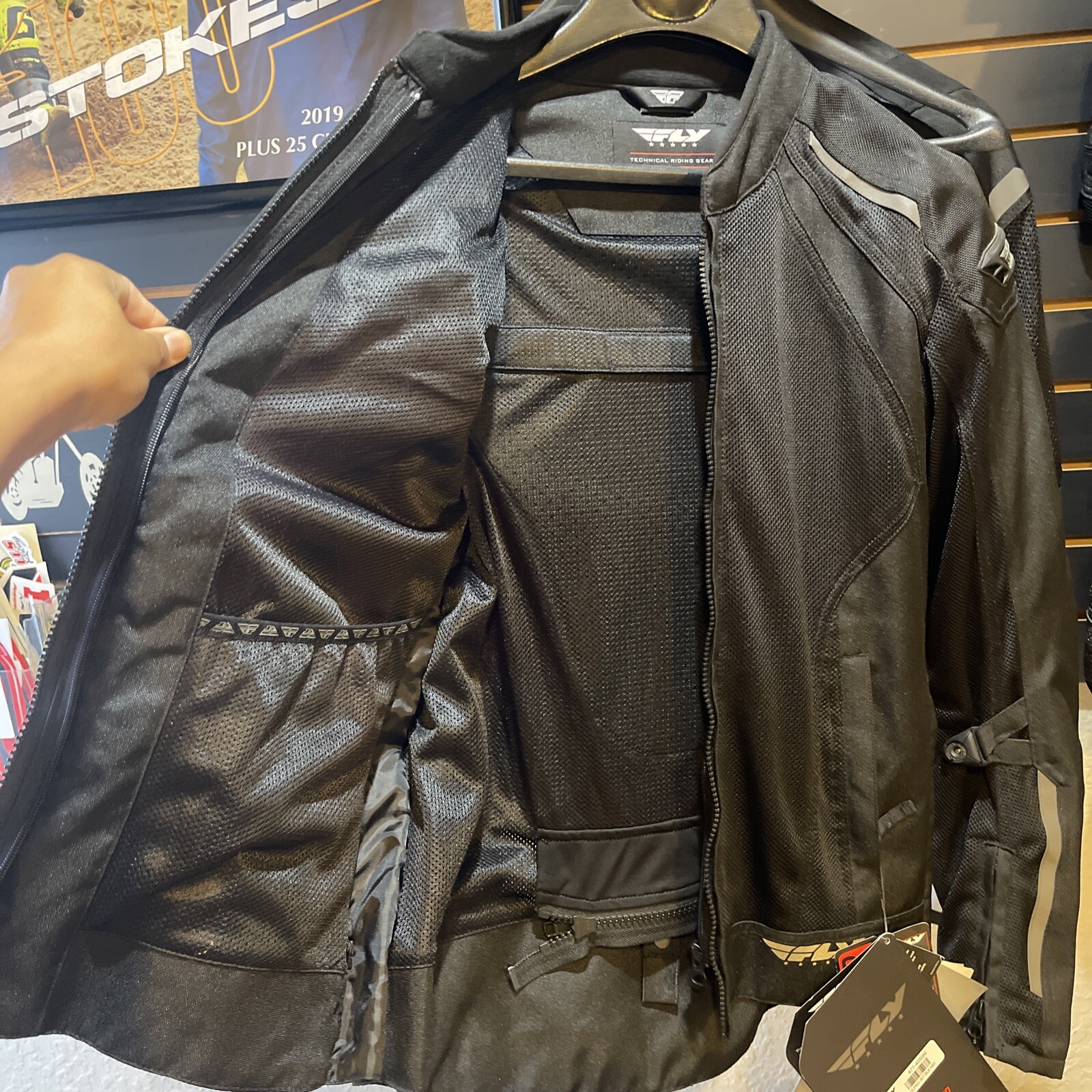 Fly Street Cool Pro Mesh Mens Motorcycle Cruising Touring Riding ...