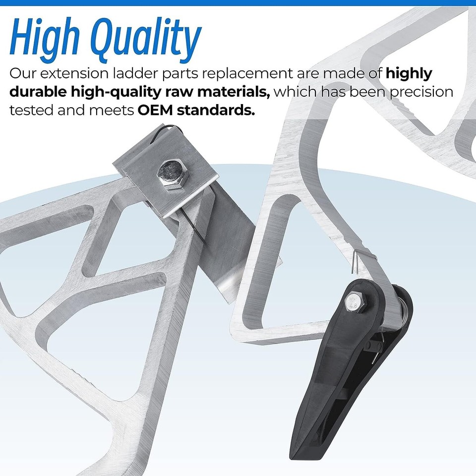 Aluminum Extension Ladder Locks for Werner 28-11 Rung Lock Kit ...