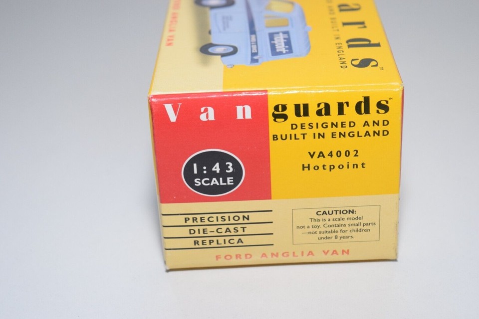 A67 1:43 VANGUARDS VA4002 FORD ANGLIA VAN HOTPOINT MIB | eBay