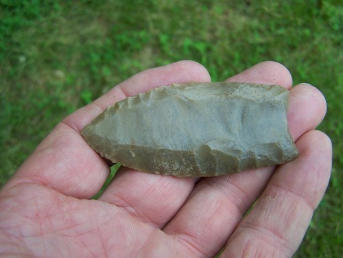 Fluted Cumberland reproduction "Carter cave" flint arrowhead! | eBay