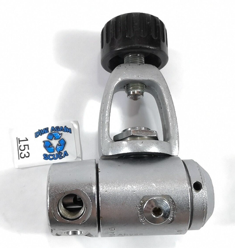 Mares 1st Stage Yoke Swivel Regulator Scuba Dive MR 12 2 x HP 4 x LP ...