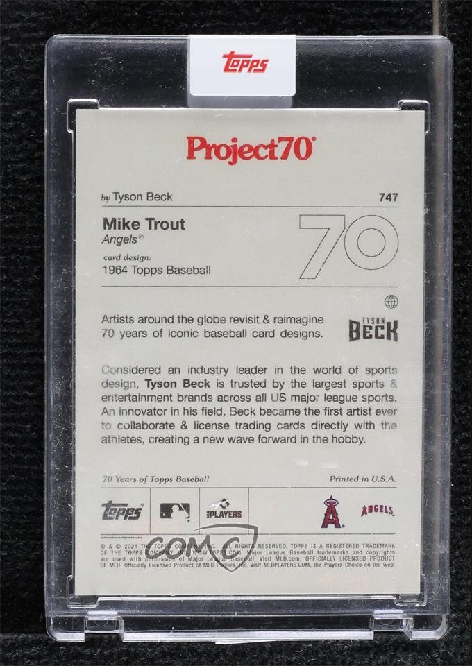 2021 Project 70 Online Exclusive 1964 Topps Baseball by Tyson Beck Mike ...