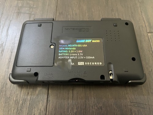 Nintendo DS Mod Macro XL for GBA Games - Reshaped Shell Screen Switch ...