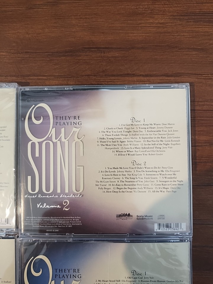 They're Playing Our Song Great Romantic Standards Greatest Hits Vol. 1 ...