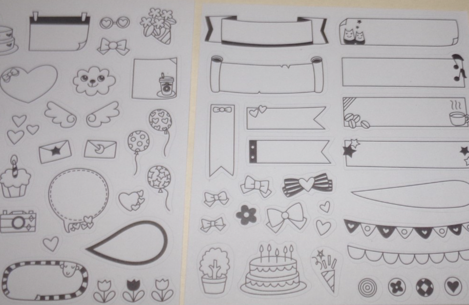 Feela Purple Dotted Journal Set NEW Craft/Kit with Stickers Pen ...