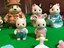 Lil Woodzeez Calico Critters Flower House The Hoppingoods Family ...