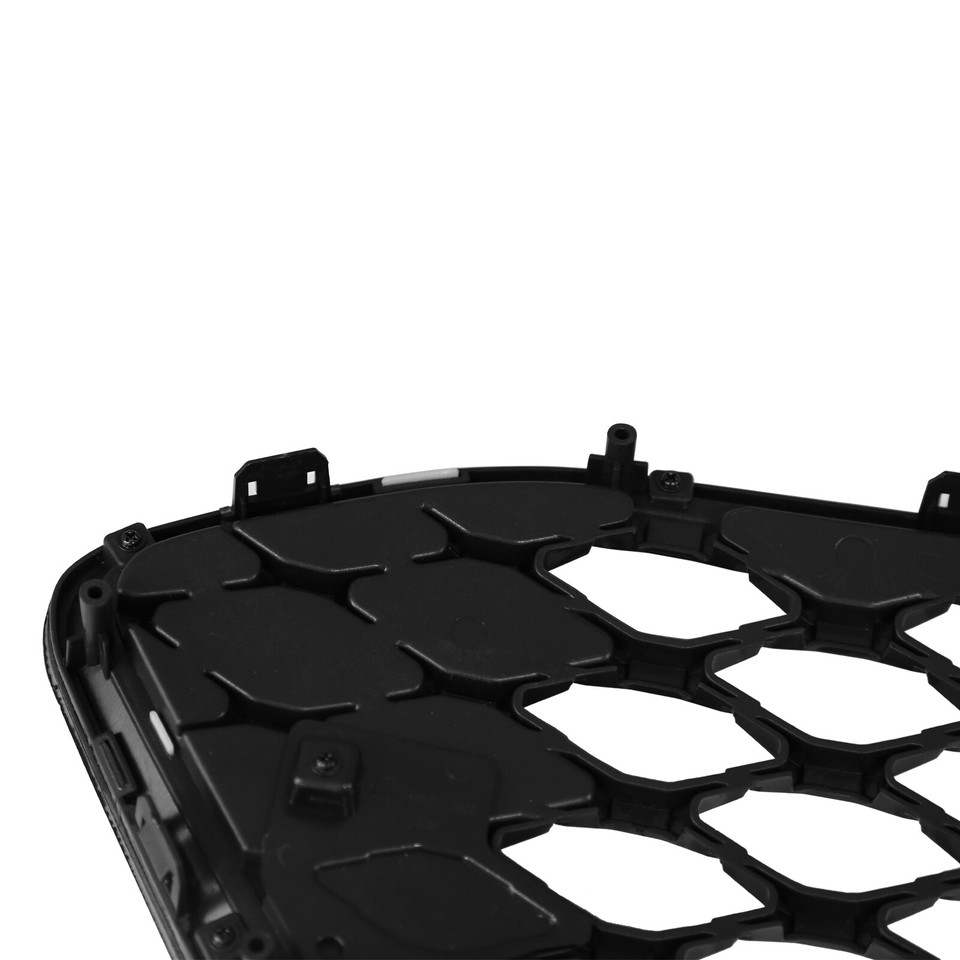 Glossy Black Front Bumper Radiator Grille For 2018-2021 Hyundai Kona ...