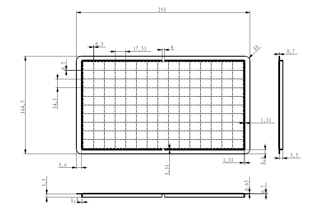SAM4S ER 920, ER 940, SPS 320, SPS 340 Overlay Flat Keyboard Wet Cover ...