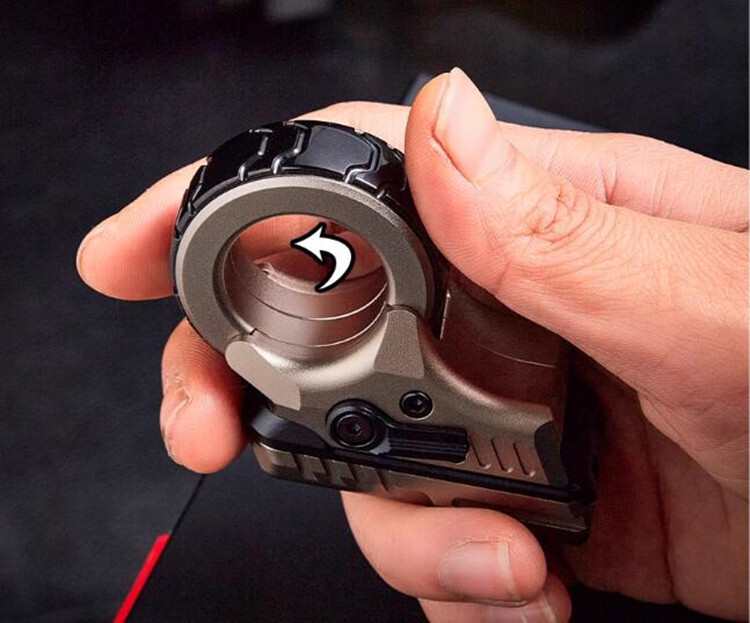 EDC Fidget Spinner Hand Spinner ADHD Tool Alloy Zoom Ratchet Wheel ...