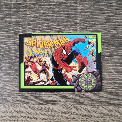1993 Team Blockbuster Video Gaming Card #45 Spider-Man X-Men | eBay
