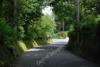 Photo 6x4 Western approach to Oakford Oakford/Derwen Gam A bit narrow ...