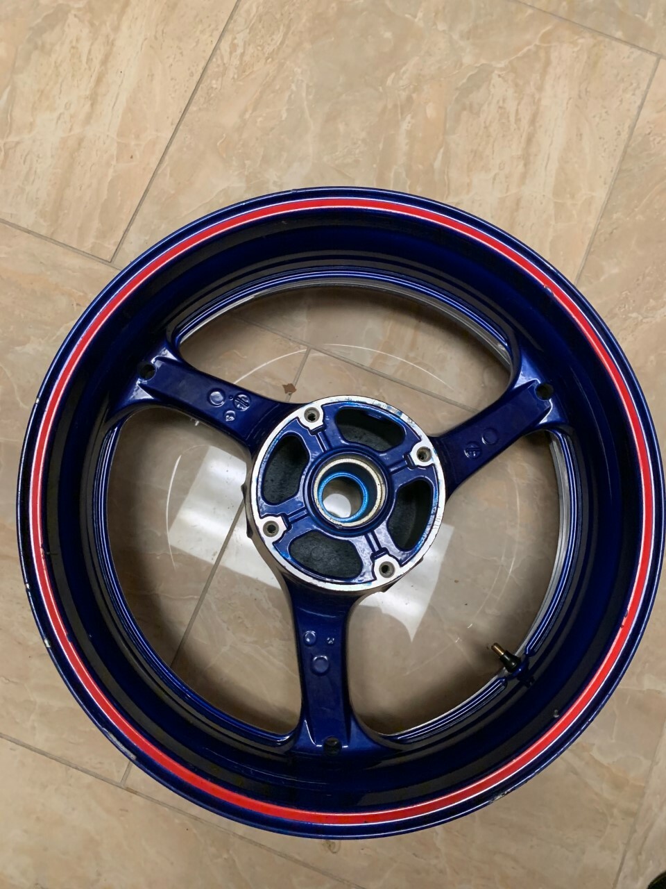 Suzuki GSXR ZZR Ninja Enkei Motorcycle Wheel Rims J 17M/C4 MT6.00 DOT ...