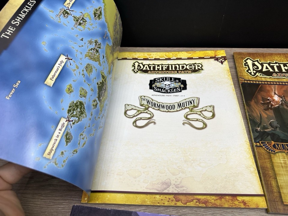 Pathfinder RPG Roleplaying Game Adventure Path Handbook Guide Book Lot ...