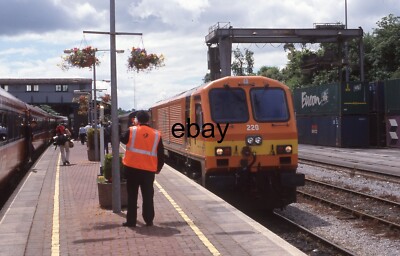 35mm Slide- Irish Diesel Loco 220 @ Marlow, Ireland | eBay UK