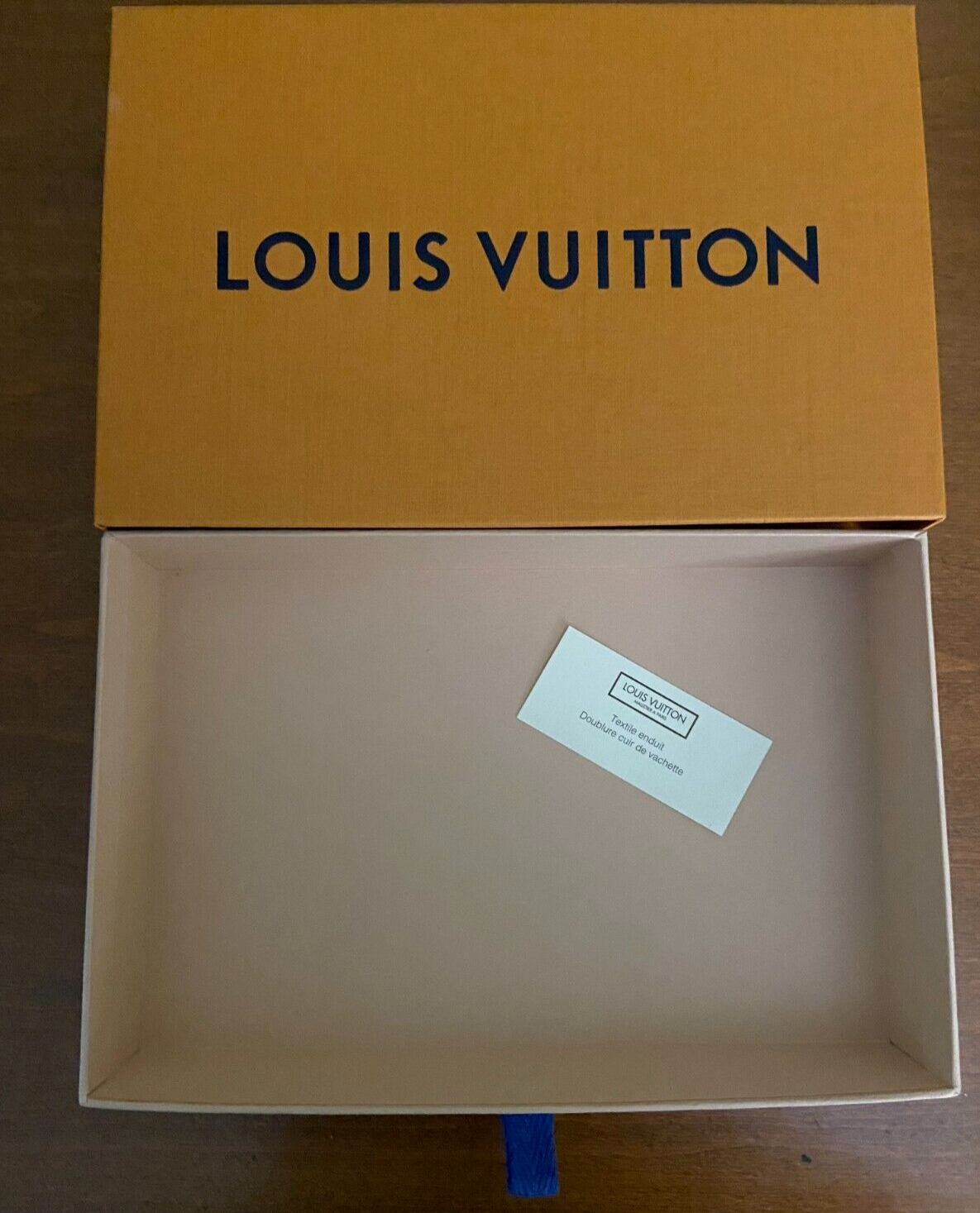 Box Louis Vuitton LV Authentic Gift Small Empty Slide 8 Inches 8x5.5x1 ...