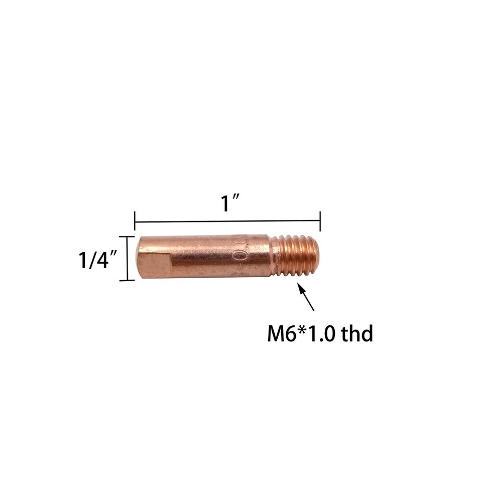 20PK Contact Tip MIG Welding Torch Tips Fit VULCAN 63790 63791 Mig ...