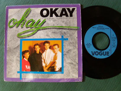 OKAY Okay, International version (MARCUS GABLER 7" 45T France VOGUE ...