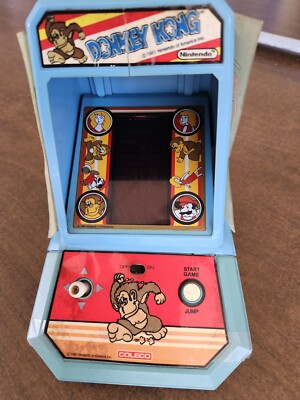 Vintage Nintendo Donkey Kong 1981 Table Top Mini Arcade Game | eBay