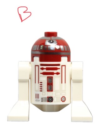 Lego Star Wars Minifigures - Astromech Droid R4-P17 (line) 75135, 75191 ...