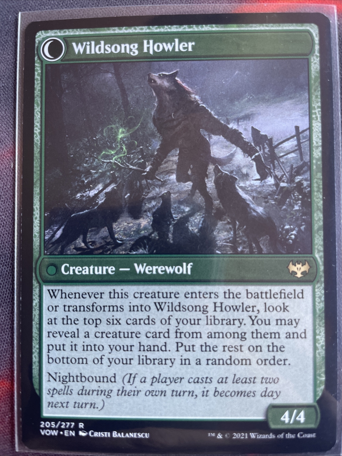 MTG+Howlpack+Piper+%2F%2F+Wildsong+Howler+Innistrad%3A+Crimson+Vow+205 ...