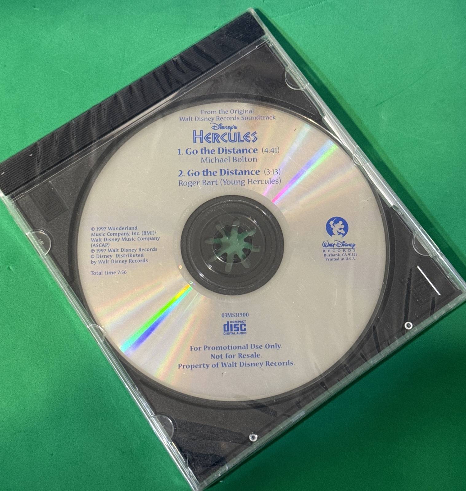 FACTORY SEALED HERCULES SOUNDTRACK CONSIDERATION CD DISNEY MICHAEL ...