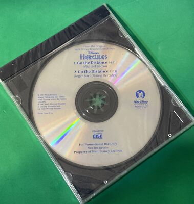 FACTORY SEALED HERCULES SOUNDTRACK CONSIDERATION CD DISNEY MICHAEL ...