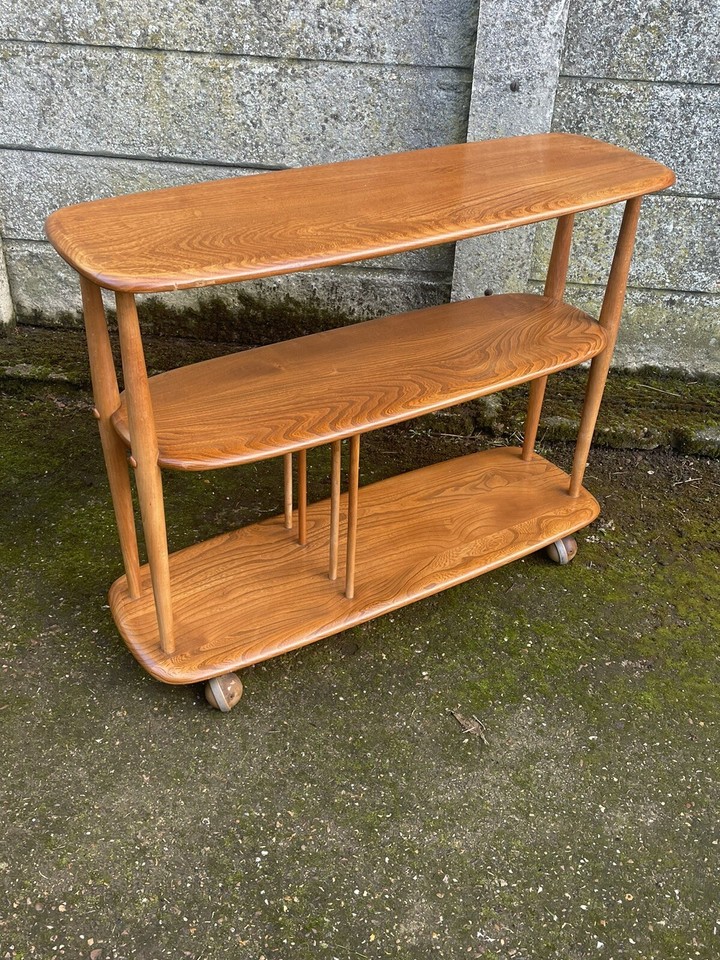 FINE RETRO ERCOL TROLLEY STAND ROOM DIVIDER DELIVERY AVAILABLE | eBay UK