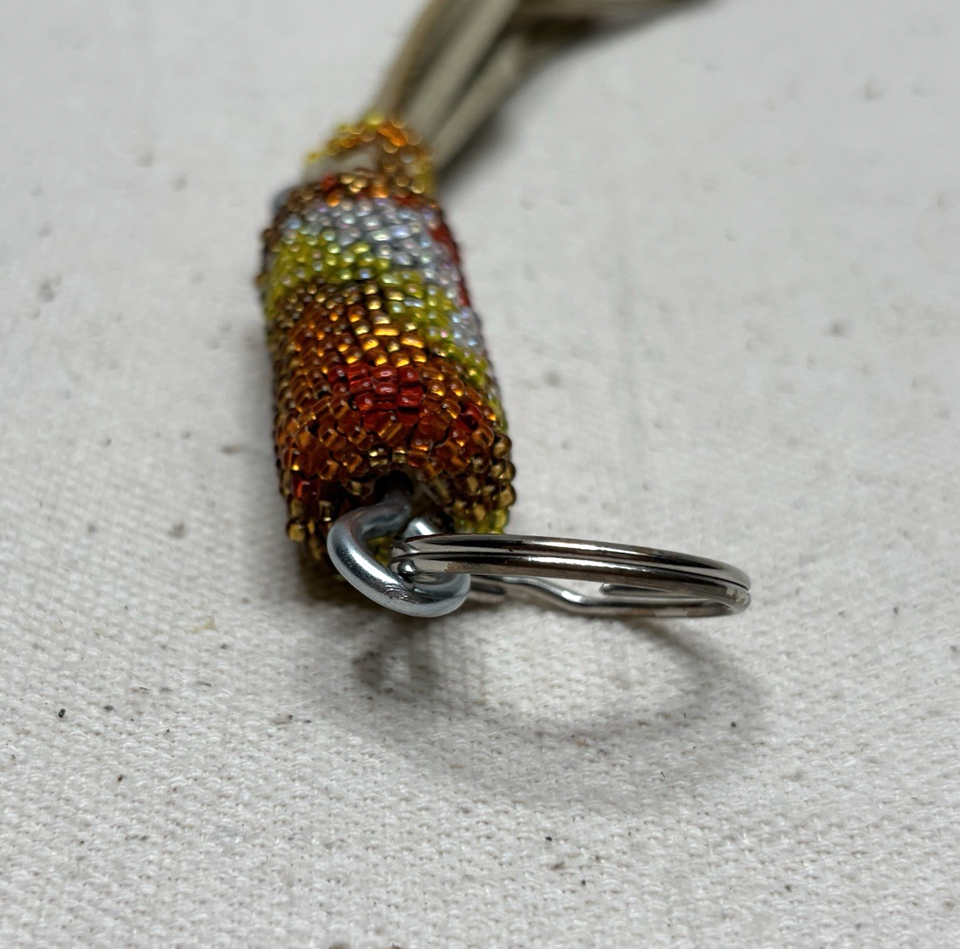 Native American Beaded Navajo Key Chain Key Ring Handmade | eBay