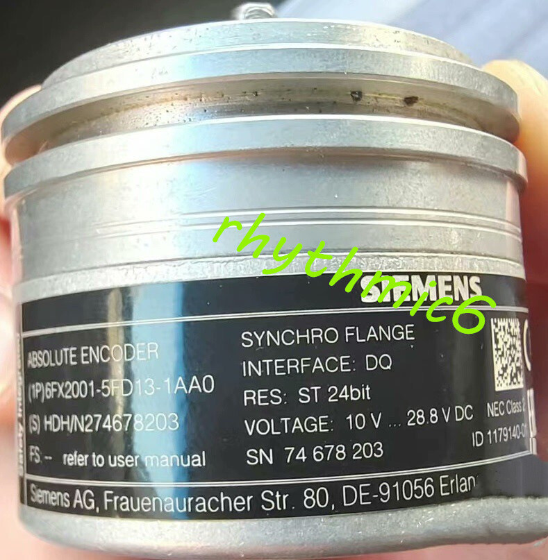 Siemens 6FX2001-5FD13-1AA0 Encoder Fast FedEx or DHL | eBay