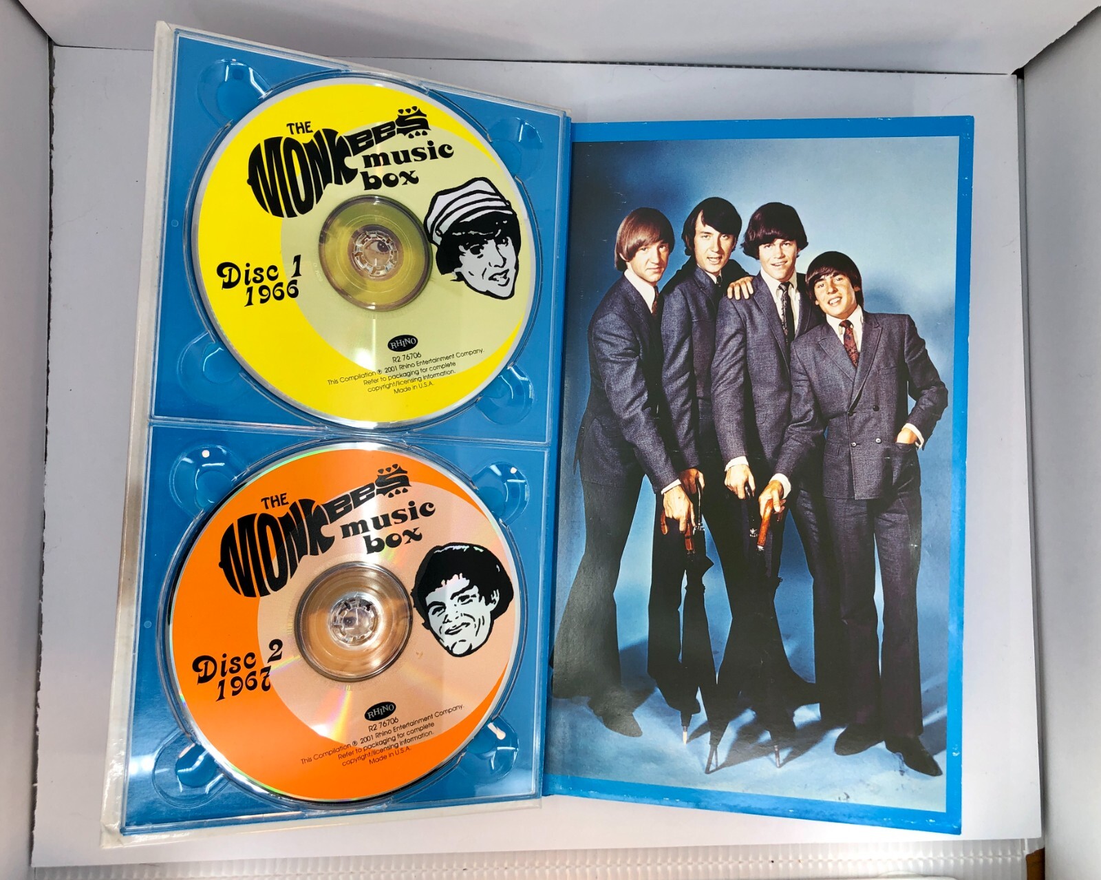 Music Box by The Monkees CD 4 Disk Box Set , Feb-2001, Rhino | eBay