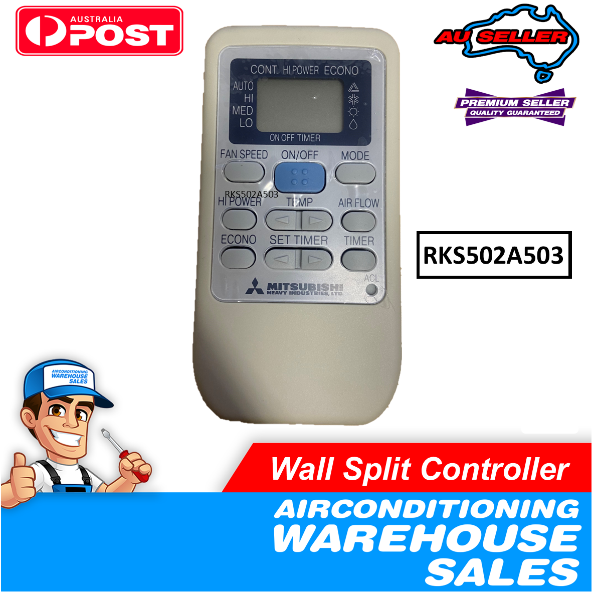 Mitsubishi Brand New Genuine Wall Split Controller RKS502A503 | eBay