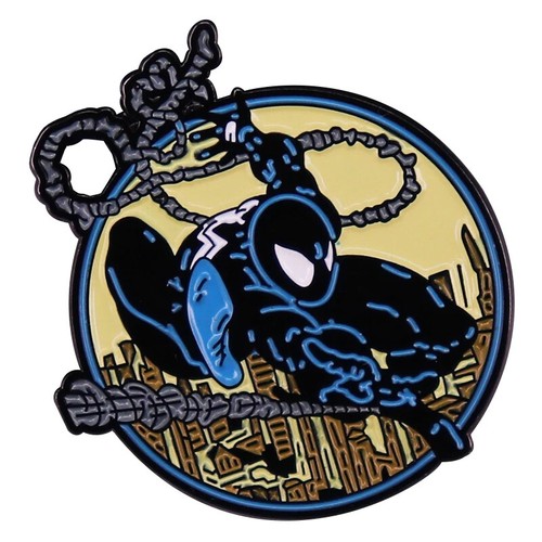 Venom Superhero Comic Movie Character Round Enamel Metal Pin | eBay