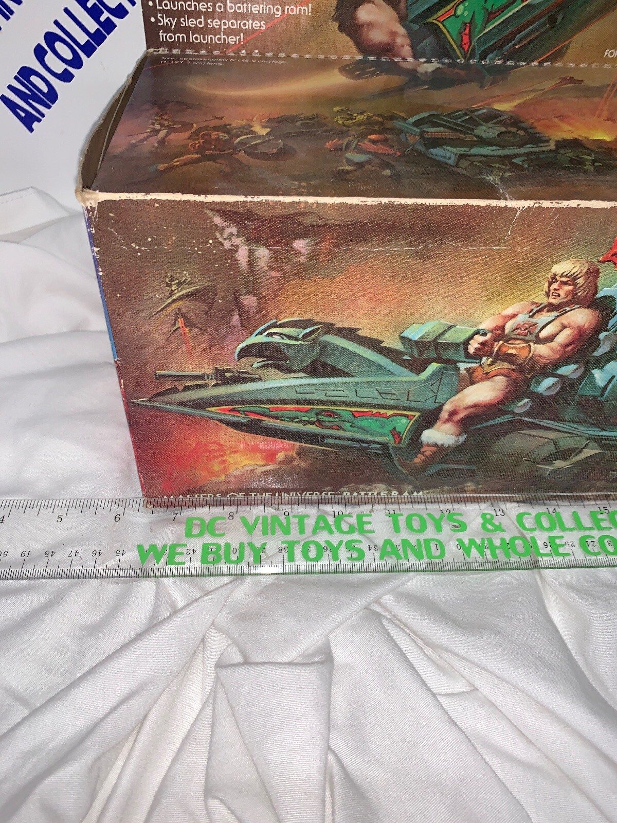 1981 Masters Of The Universe Battle Ram New Sealed MOTU Vintage he man ...