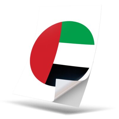 1 x Vinyl Sticker A4 - UAE United Arab Emirates Dubai #9098 | eBay UK