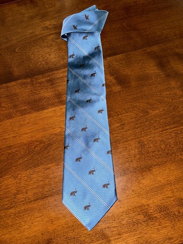 NEW IN Package Republican GOP Elephant Blue Men's 100% Silk Hand Made ...