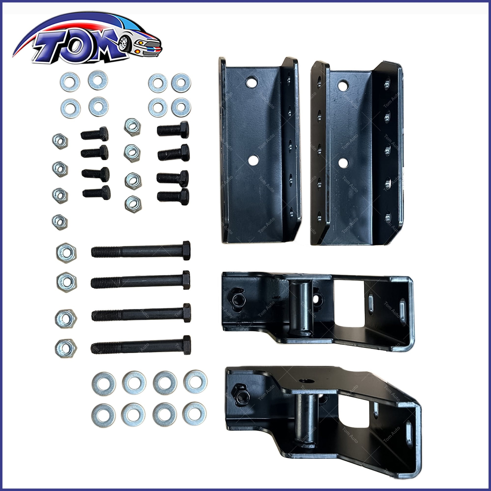 Rear Shackle Relocation Adjustable 1-2" Lift Kit For 1984-2001 Jeep ...