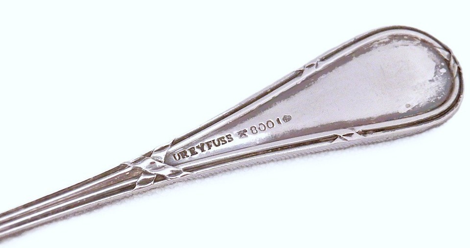 Vintage 800 SILVER Long Pickle Olive Long Handle Fork 32 Grams | eBay